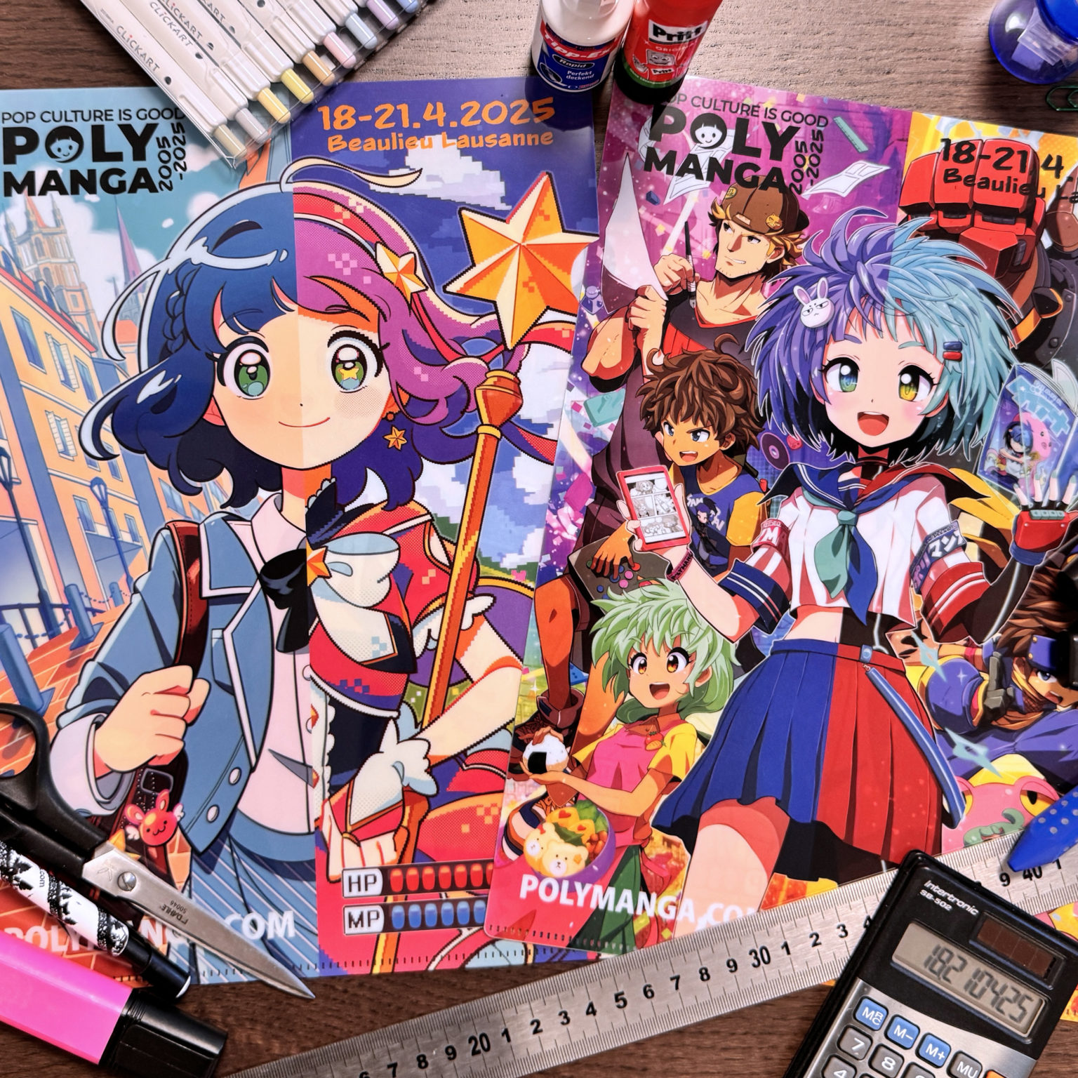 Polymanga – 20 ans ! | Du 18 Avril au 21 Avril 2025
